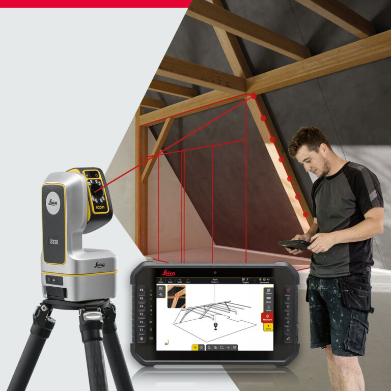 Leica iCON iCS50 – Robotic Precision 3D Measurement - Leica DISTO